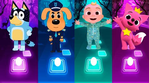 Bluey Bingo Sheriff Labrador Cocomelon Pinkfong Who Is Best YouTube