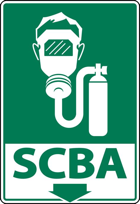 Self Contained Breathing Apparatus Sign 21767937 Vector Art At Vecteezy
