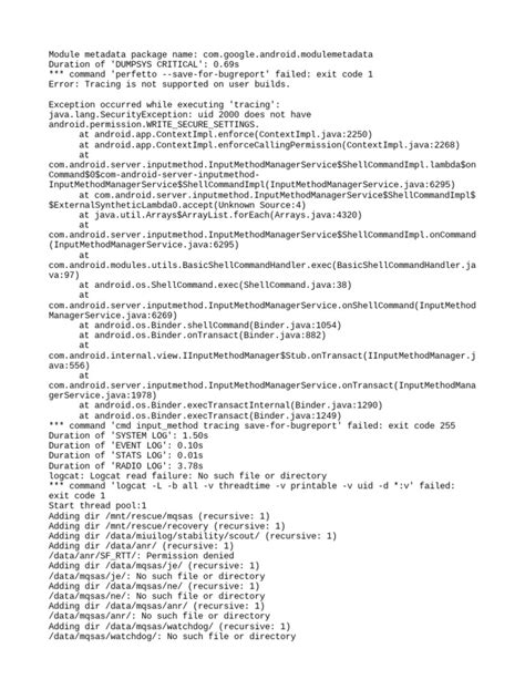 Bugreport Ocean Global Tp1a220624014 2023 06 23 18 45 12 Dumpstate