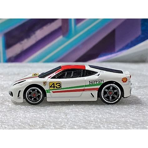 xe Mô Hinh Hotwheels 1 64 RACER FERRARI F430 CHALLENGE CỜ Ý hàng