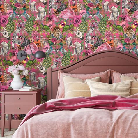 Fuzzy Pink Wallpaper