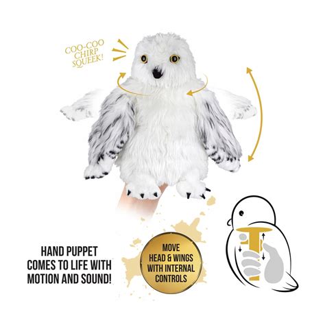 Harry Potter Hedwiga Interaktywna Maskotka Sowa Cm Noble Collection Noble Collection