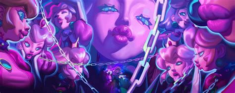 Rule 34 1girls Bedroom Eyes Blonde Hair Blue Eyes Breasts Brooch