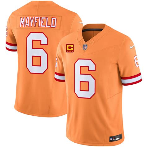 Mens Baker Mayfield Tampa Bay Buccaneers Throwback Vapor Limited