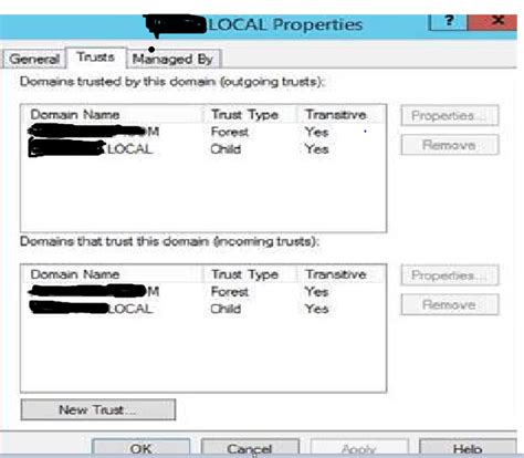 Move Spuser Produces The Trust Relationship Between The Primary And The Trusted Domain Failed