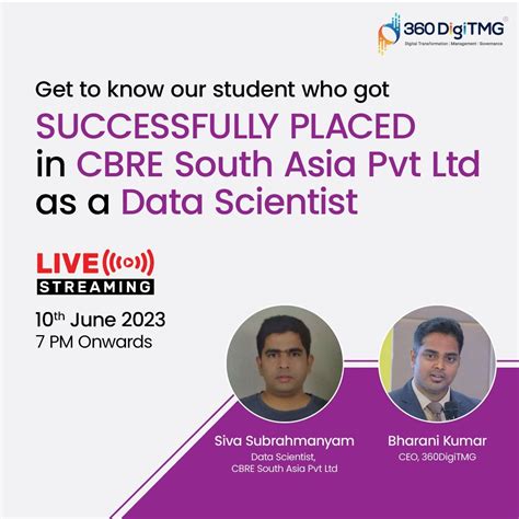 360digitmg Malaysia On Linkedin Sucessstory Datascientists