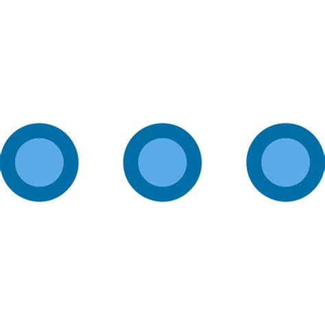 Dot Generic Blue Icon