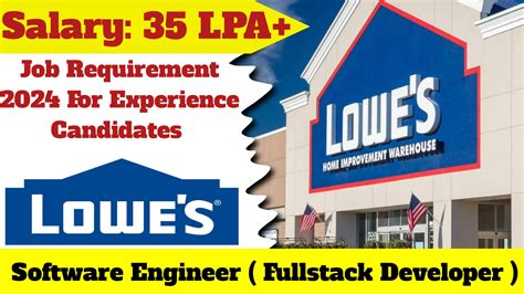 Lowe S Selection And Interview Process Questions Answers