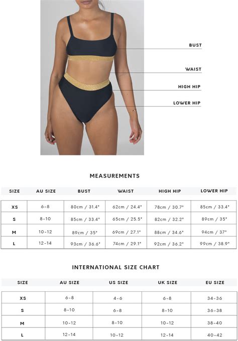 Ace Size Chart Keski