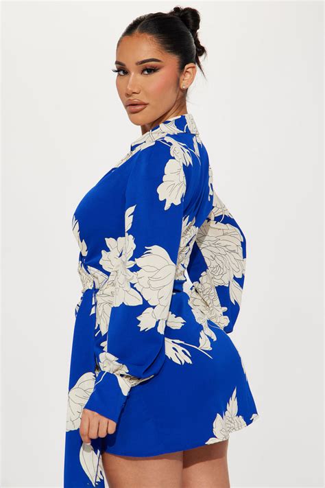 Alina Mini Dress Royalcombo Fashion Nova