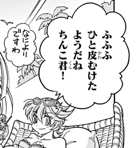 ちんこがひと皮むけた時にお使いください ばんこく堂日曜日東P 14bの漫画