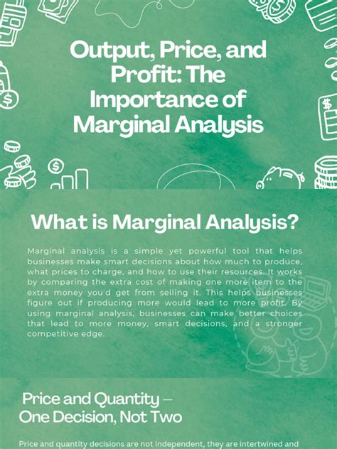 Marginal Analysis For Profit Maximization Pdf Prices Profit