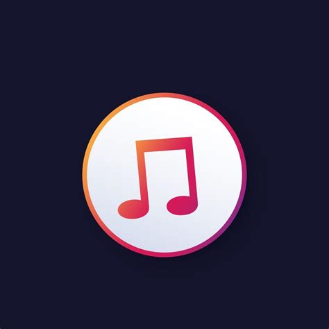 Music Icon Vector Logo For Apps And Web 6406382 Vector Art At Vecteezy