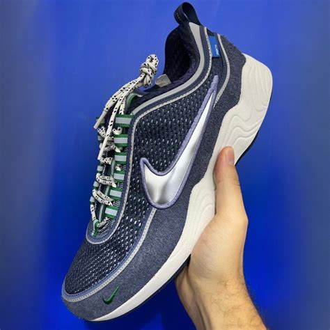 Undefeated x Nike Air Zoom Spiridon Thunder Blue 2025