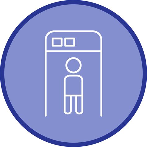 Security Check Vector Icon 19936997 Vector Art At Vecteezy