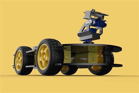 Surveillance Robot Camera Security Smart Patrol Autonomous 3d Model By Surf3d