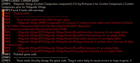 smapi mod not working r smapi
