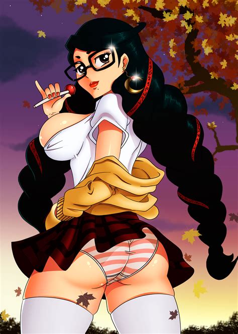 Rule 34 Back View Bayonetta Bayonetta Character Chacrawarrior