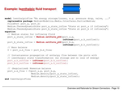 Ppt Overview And Rationale For Modelica Stream Connectors January 27 2009 Powerpoint