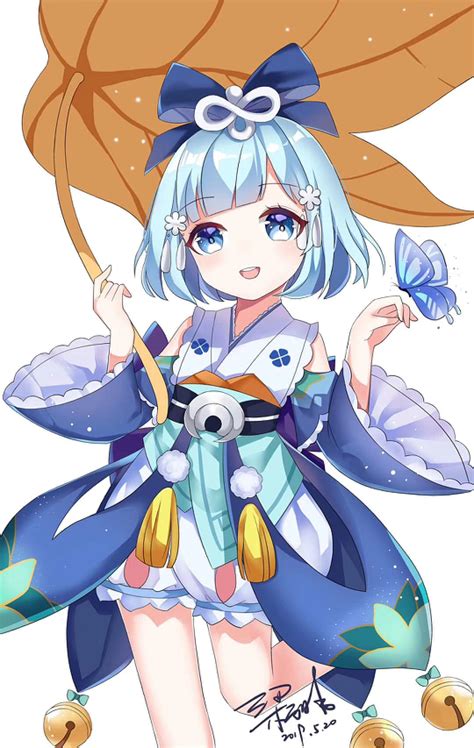 二次元人物插画创作习作小喷菇雨晴临摹作品 站酷zcool