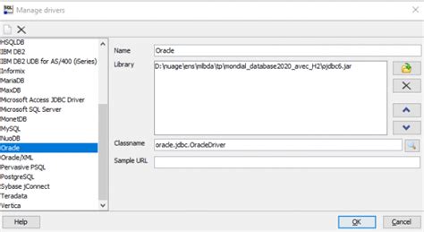 Oracle Avec Sqlworkbench Bases De Données Databases