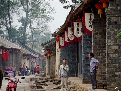 竹林关古镇的八景 竹林关 陕西竹林关古镇 大山谷图库