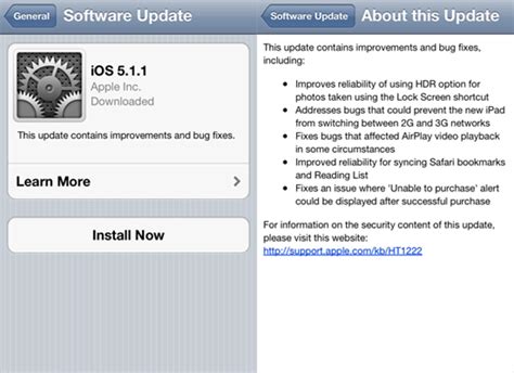 Apple Releases IOS 5 1 1 Software Update