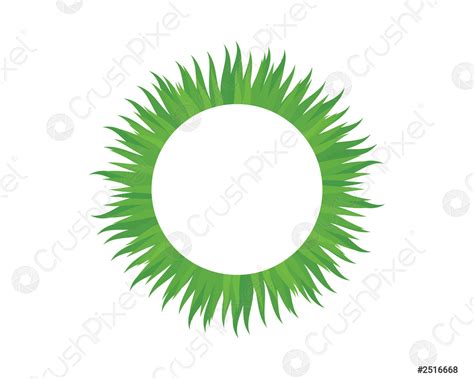Vector Green Grass Illustration Stock Vector 2516668 Crushpixel
