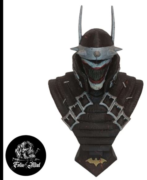 Batman Who Laughs Bust Pre Supported 3d Model By Fotis Mint On Thangs