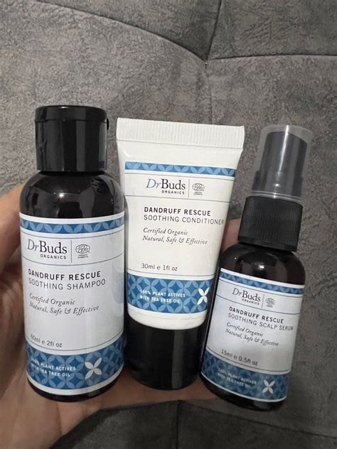 Dr Buds Dandruff Rescue Travel Set Beauty And Personal Care Hair On