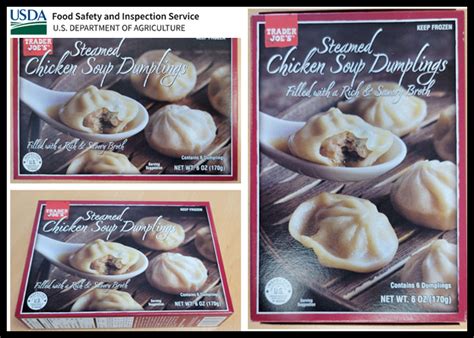 Trader Joes 62k Pounds Of Chicken Soup Dumplings Recalled