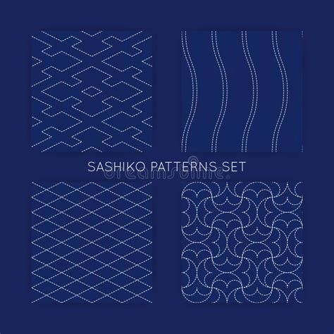 Sashiko Patterns Stock Illustrations 112 Sashiko Patterns Stock Illustrations Vectors