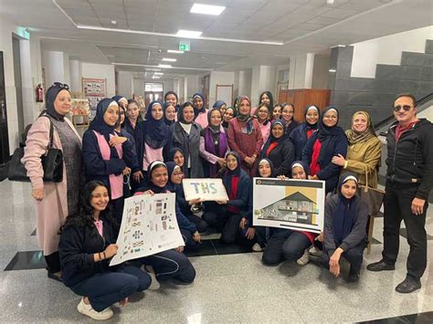 Taha Hussein Secondary School Visit