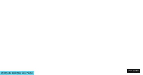 CSS Doodle Starter Codesandbox