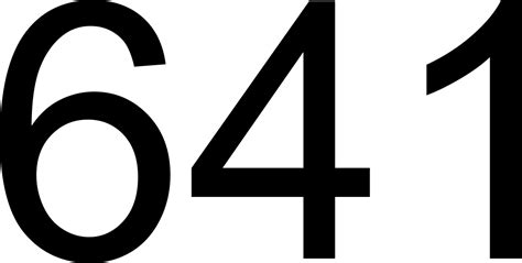 О числе 641 шестьсот сорок один математические свойства перевод склонение и факты Про числа