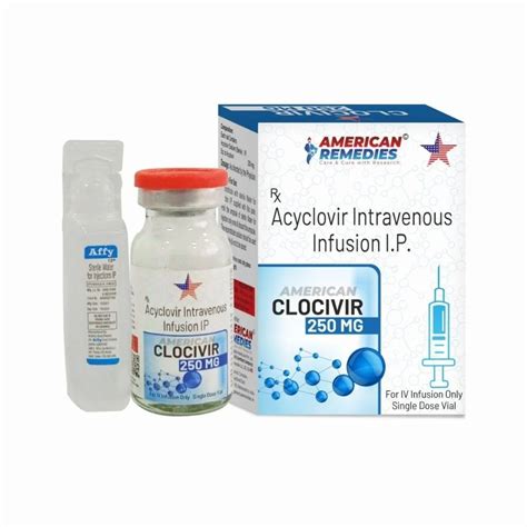 Acyclovir Intravenous Infusion Ip 250 Mg At ₹ 1199piece In New Delhi