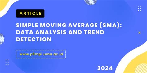 Simple Moving Average Sma Data Analysis And Trend Detection Pusat Penelitian Pengabdian