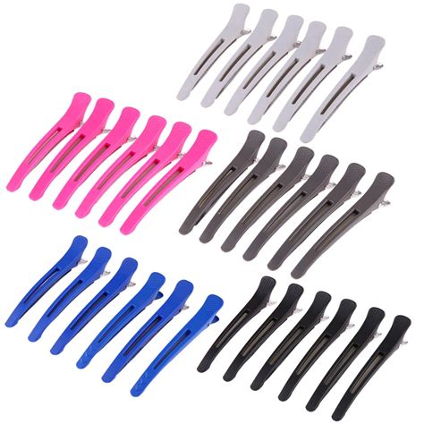 Buy 6pcs Hair Clips Mouth Professional Hairdressing