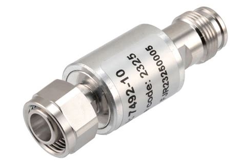 DB Fixed Attenuator Male To Female Brass Body Rated To Watts DC To GHz