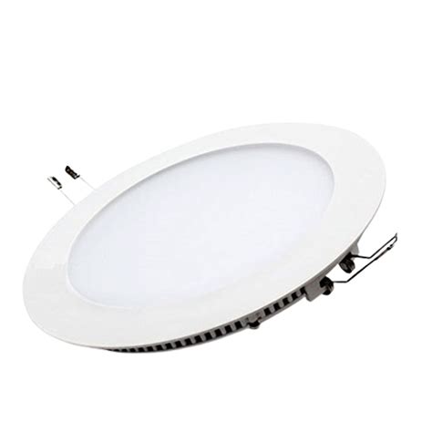 Lampara Led Redonda Para Empotrar De 18 Watts De 225mm Elbaratillo