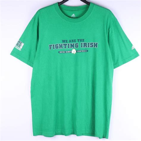 Xl 아 디다스 노터데임대학 풋볼티셔츠 헬로마켓