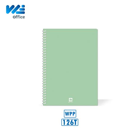 Elephant ตราช้าง สมุด สมุดริมลวด ขนาด A5 จำนวน 100 แผ่น รุ่น Wpp 126t