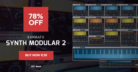 New At Vst Buzz 78 Off Synth Modular 2 By Karmafx Sample Library Review