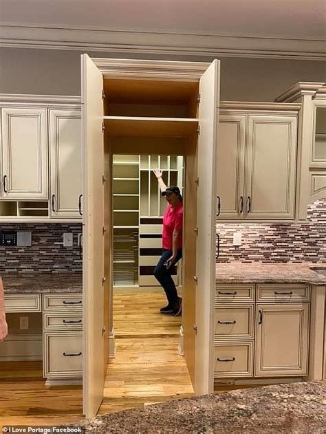 Behind This Typical Kitchen Pantry Door Lies A Giant Walk In Room