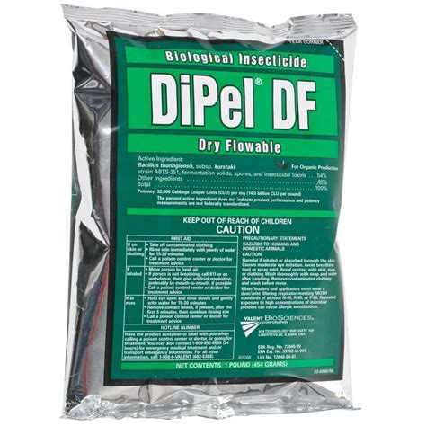Dipel Df 1 Lb Biological Insecticide Oid Dual Great T Idea For