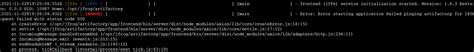 Artifactory Server Throwing Error Service Unavailable Stack Overflow