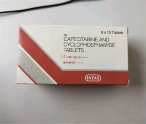 Comcapsy 400mg Capecitabine Cyclophosphomide Xeloda At Best Price In