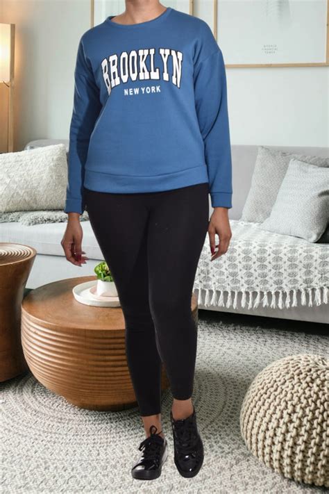 Powder Blue Brooklyn Sweater Glamgear