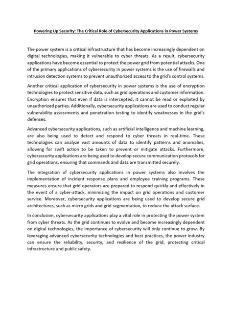 Powering Up Security Pdf