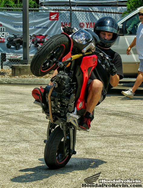 Stunt Review Honda Grom Msx125 Stuntex Motorcycle Profile For Honda